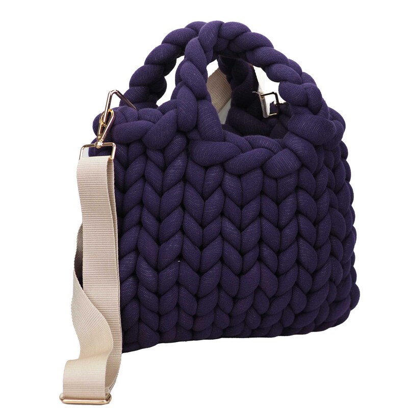 Knit Hand Bag - Etsy