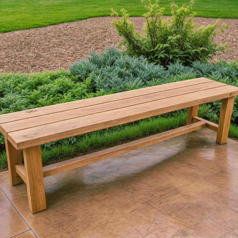 Wooden Bench Plans Indoor - Etsy