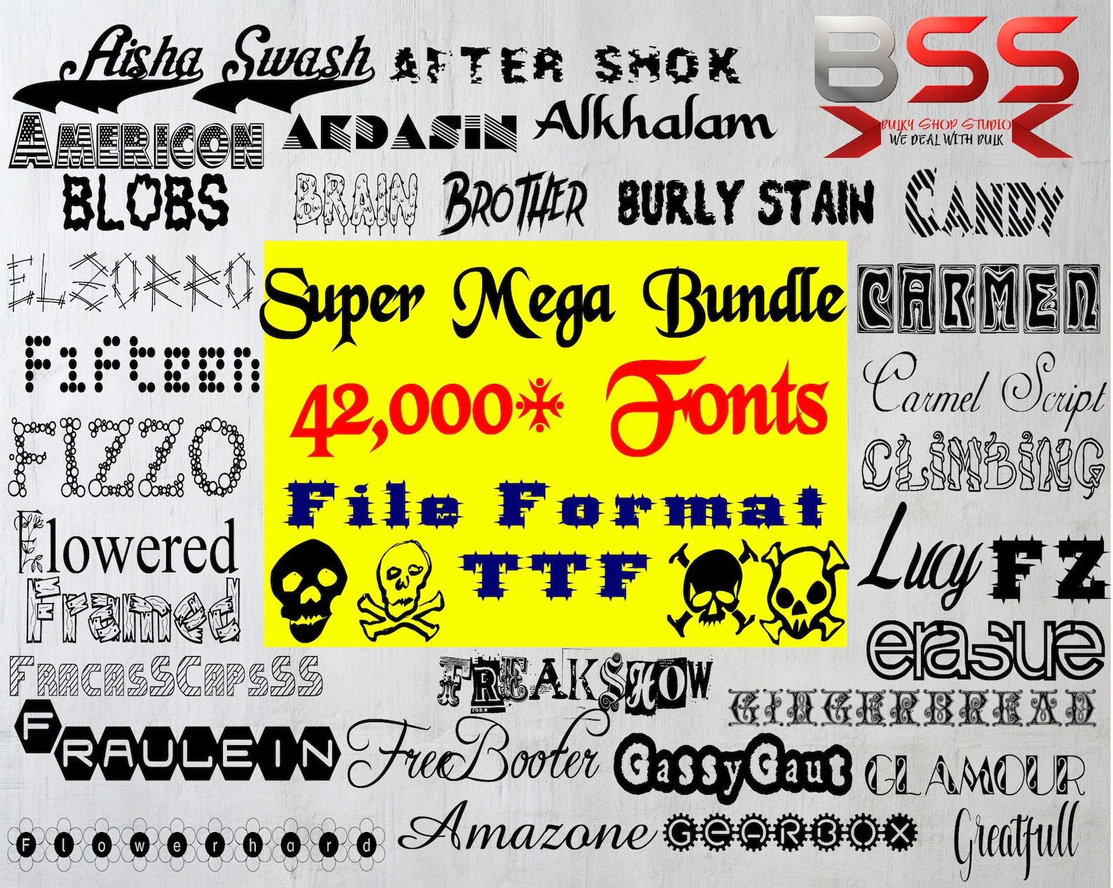 Mega Font Bundle, Supper Bundle Font, Handwritten Font, Modern Font ...