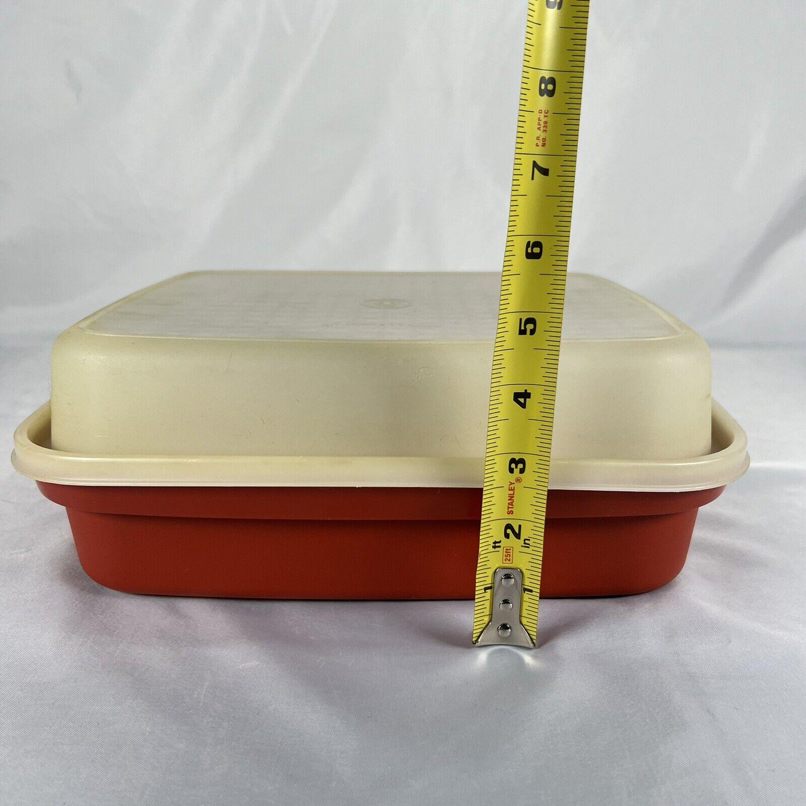 Vintage Tupperware Large Meat Marinade Tenderizer Keeper Container ...