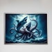 Shark Vs. Octopus Battle, Epic Sea Creature Fight,underwater Fantasy ...