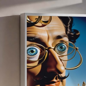 Surreal Salvador Dali Art, Dali Inspired Wall Print, Modern Surrealism ...