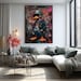 Street Style Duck Canvas, Urban Graffiti Art, Hipster Duck Painting ...