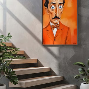 Surreal Salvador Dali Art, Dali Inspired Wall Print, Modern Surrealism ...