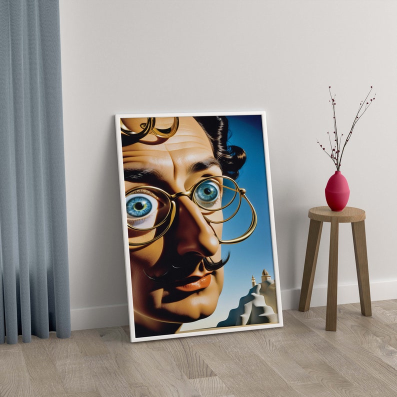 Surreal Salvador Dali Art, Dali Inspired Wall Print, Modern Surrealism ...