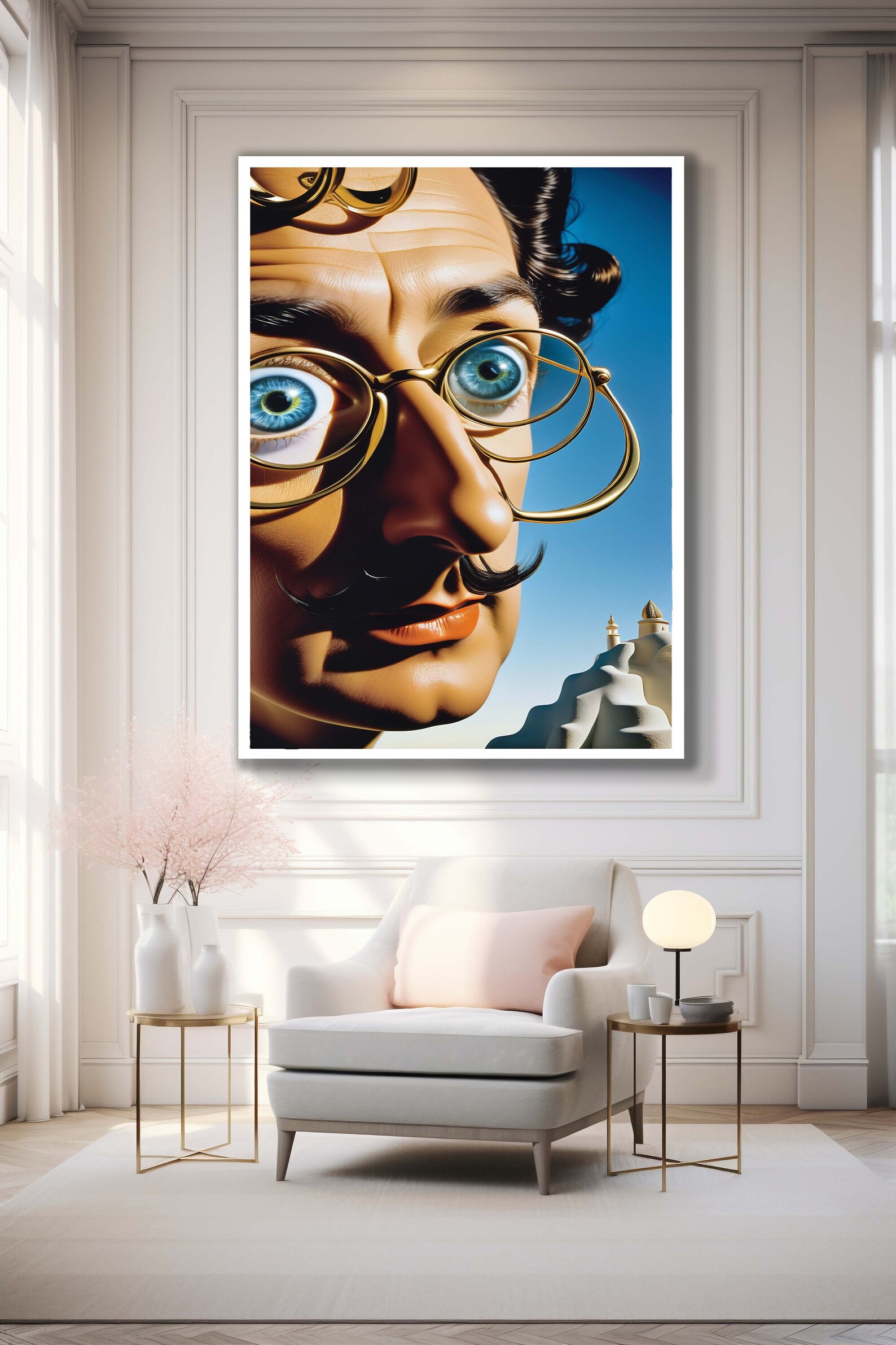 Surreal Salvador Dali Art, Dali Inspired Wall Print, Modern Surrealism ...