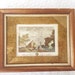1940s 50s Fleck Brothers NYC Print or Engraving, in Small Frame ...