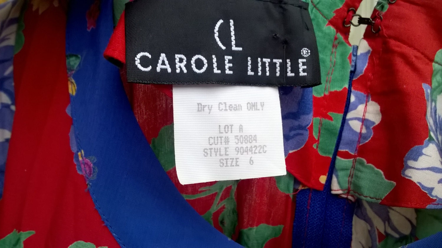 Carole Little Dress, 80s Does 40s, German Rayon, With Peplum and ...
