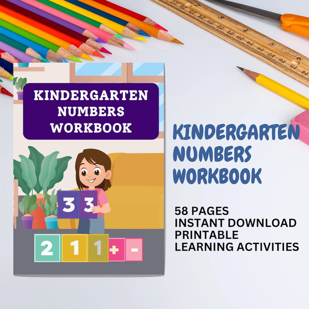 Kickstart Math Skills With Our Printable Kindergarten Numbers Workbook ...