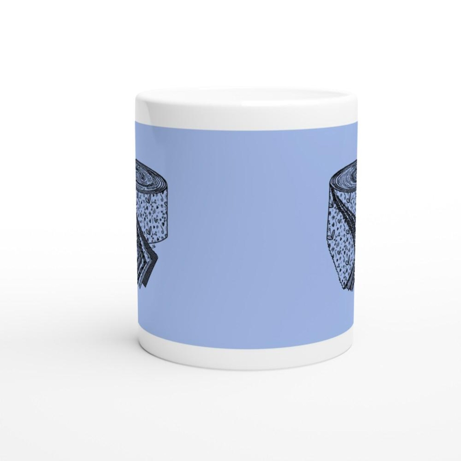Floral Jelly Roll Line Art Mug - Sewing & Quilting Gift - Etsy