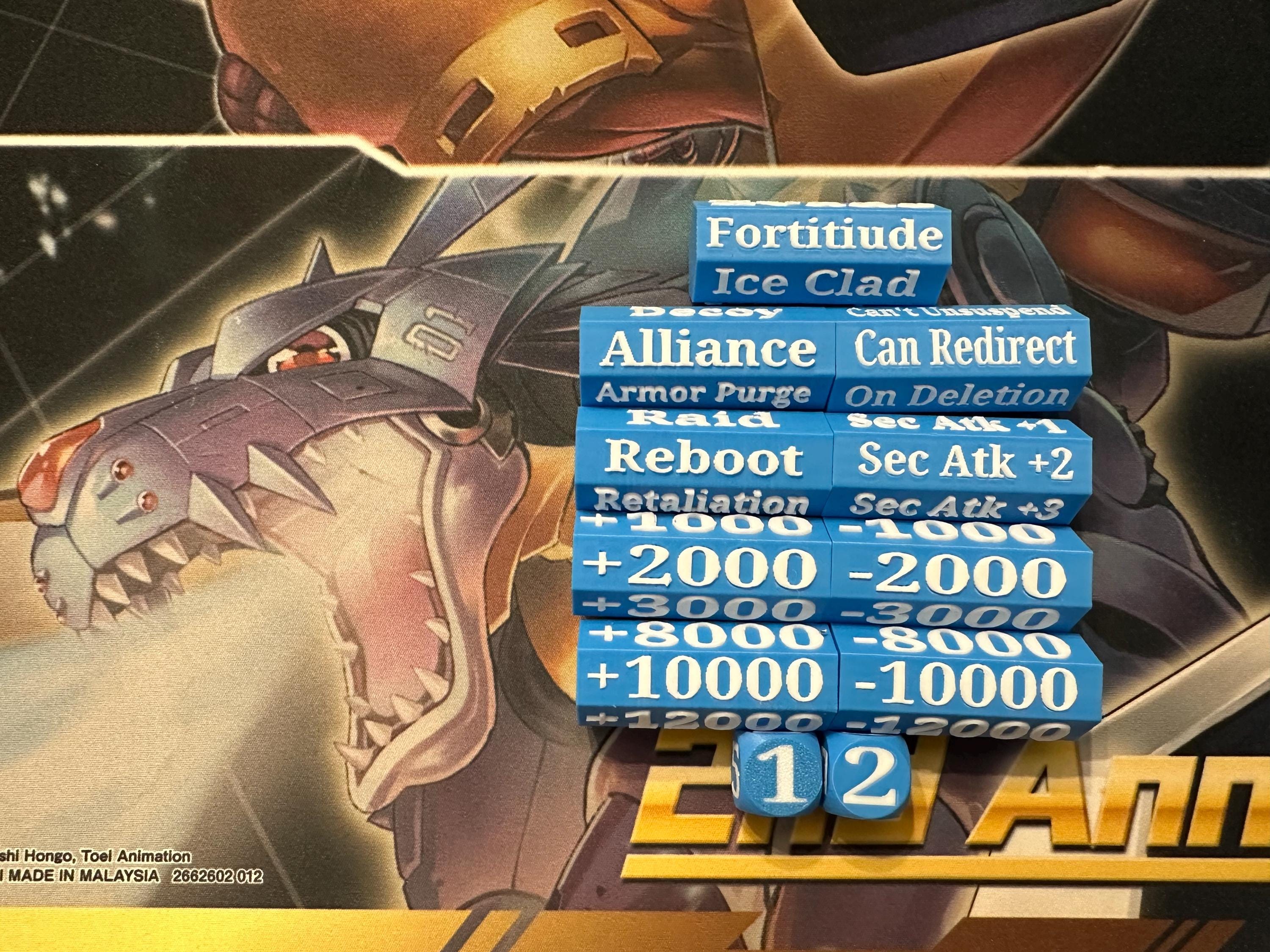 Digimon TCG Bundle Power Counters! - Etsy