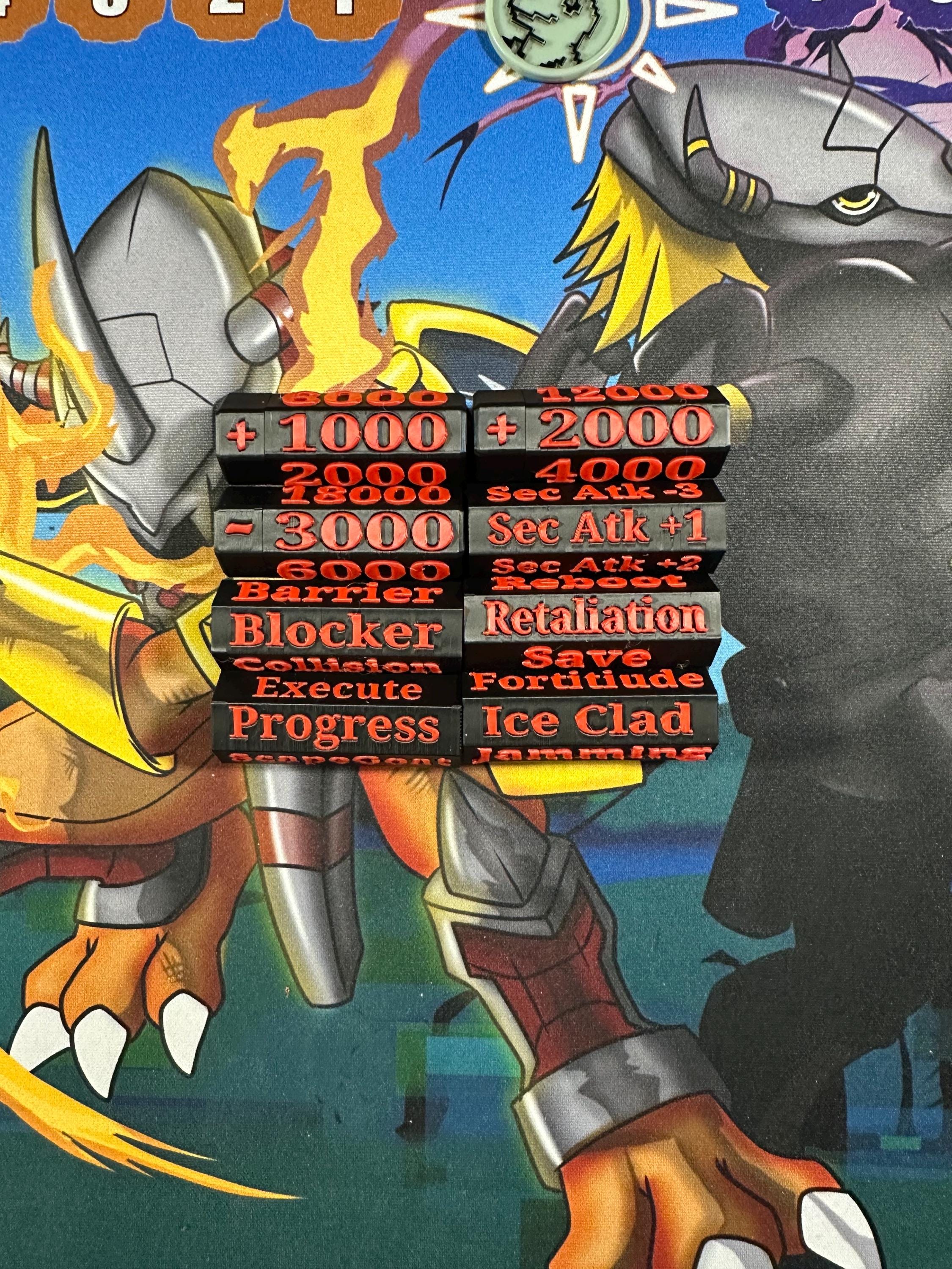 Digimon TCG Bundle Power Counters! - Etsy