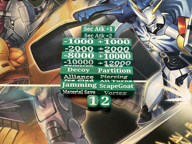 Digimon TCG Bundle Power Counters! - Etsy