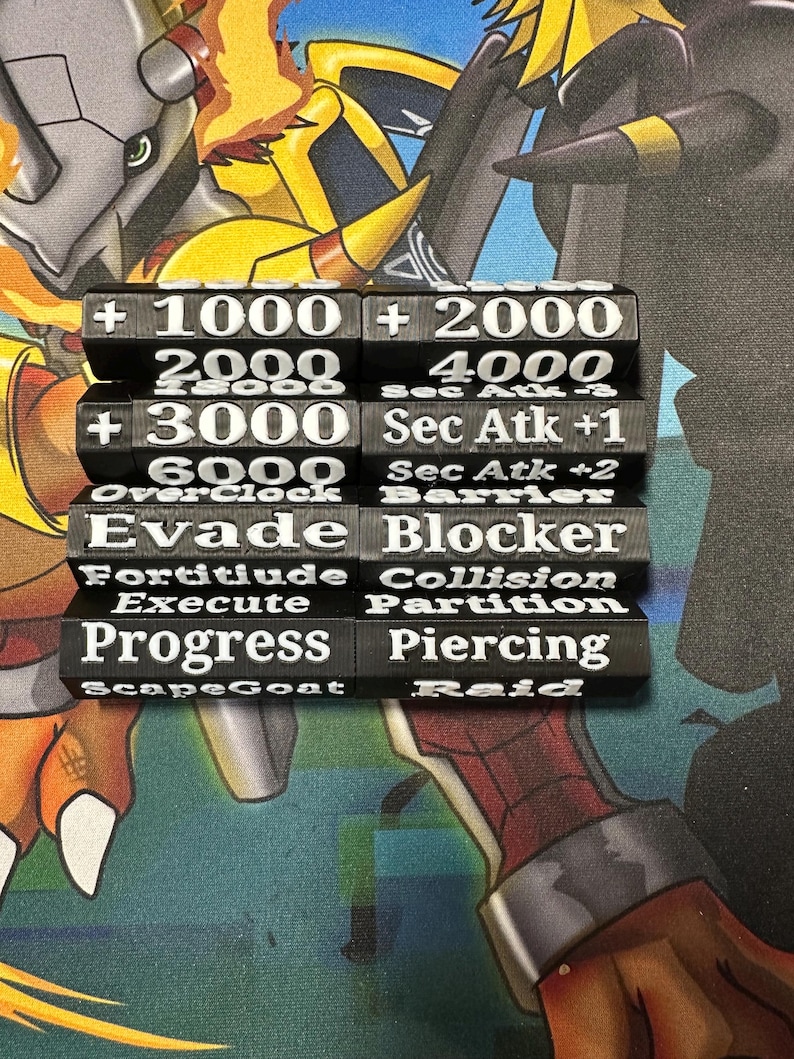 Digimon TCG Bundle Power Counters! - Etsy