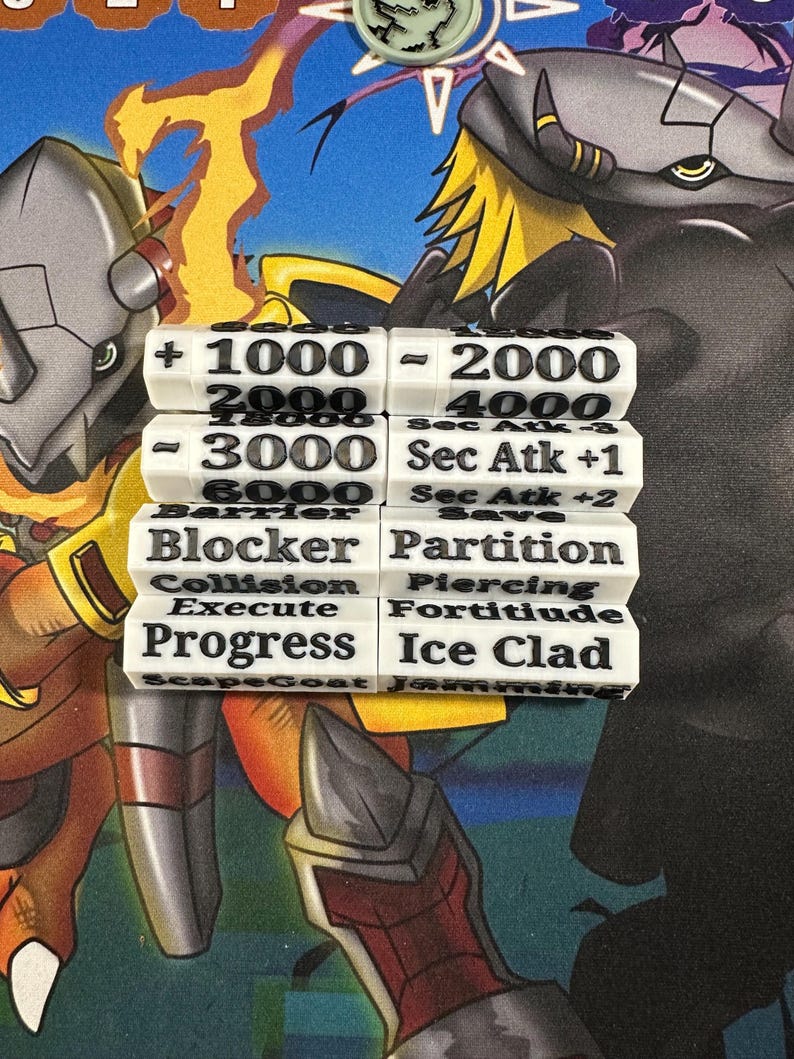 Digimon TCG Bundle Power Counters! - Etsy