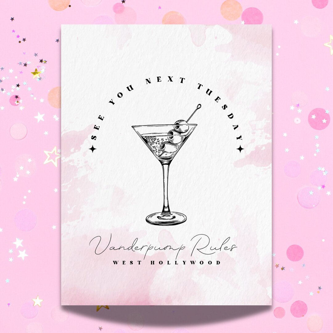 Vanderpump Rules Wall Art, Vanderpump Rules Print, Bravo Wall Art ...