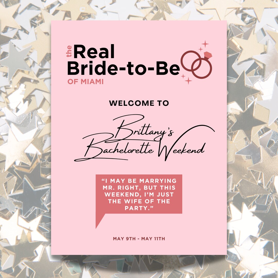 Bravo Bachelorette Sign, Real Housewives Welcome Poster, Bravo Welcome ...