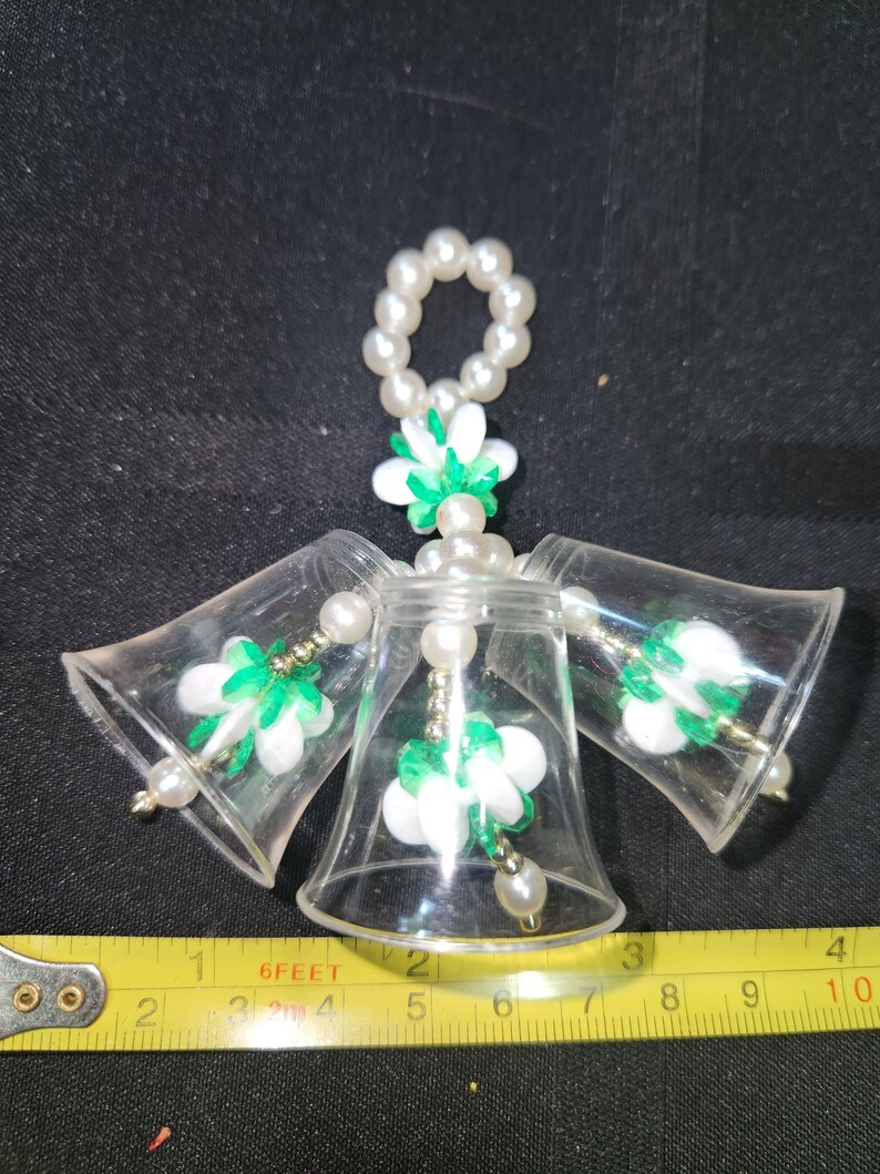 Three Bell Christmas Ornament - Etsy