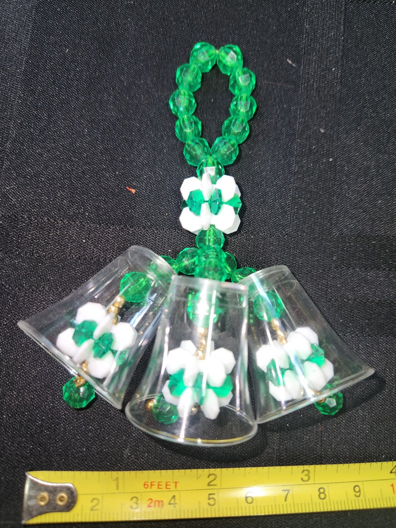 Three Bell Christmas Ornament - Etsy