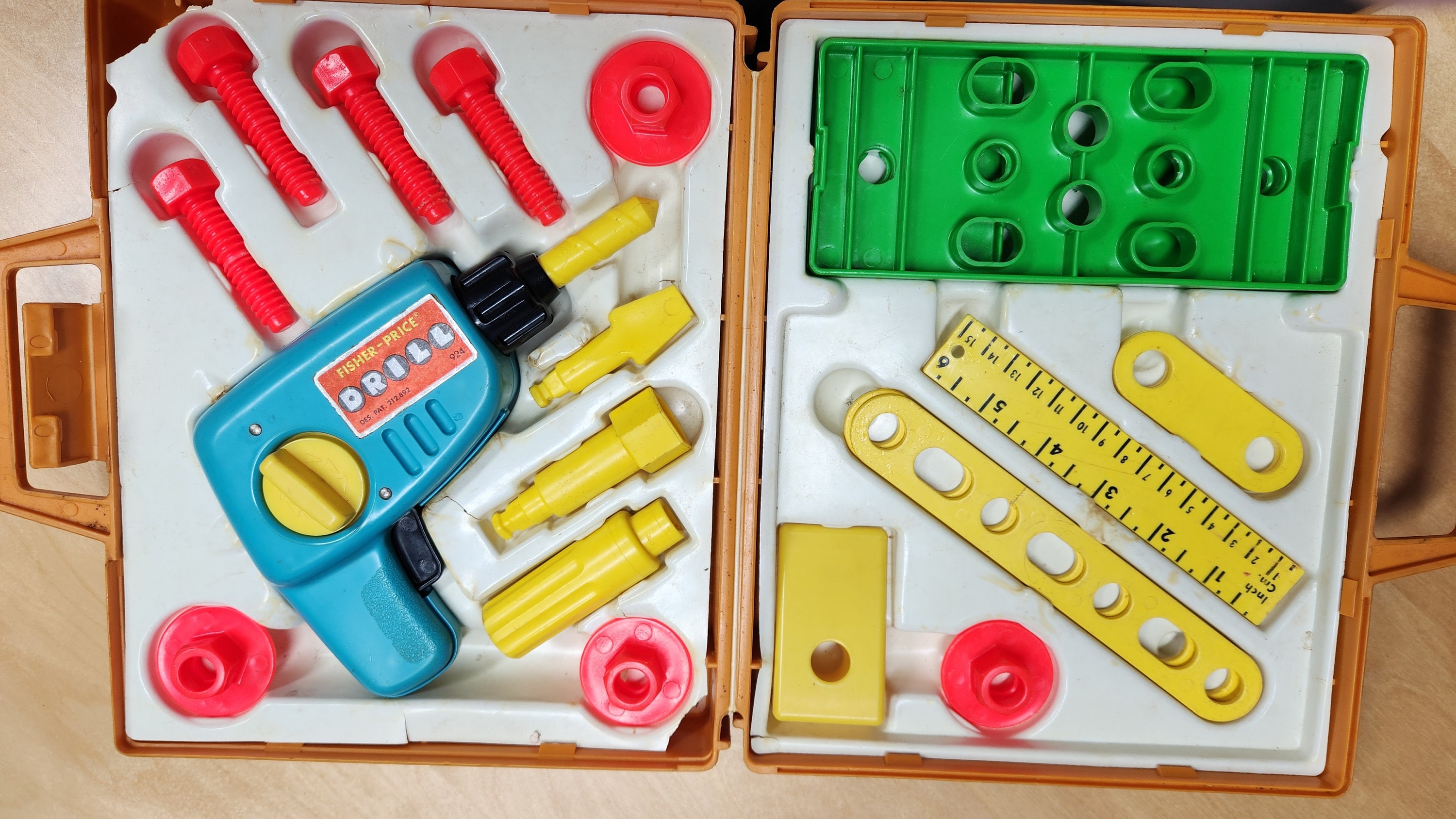 Vintage 1977 Fisher Price Tool Kit 924 Etsy Canada
