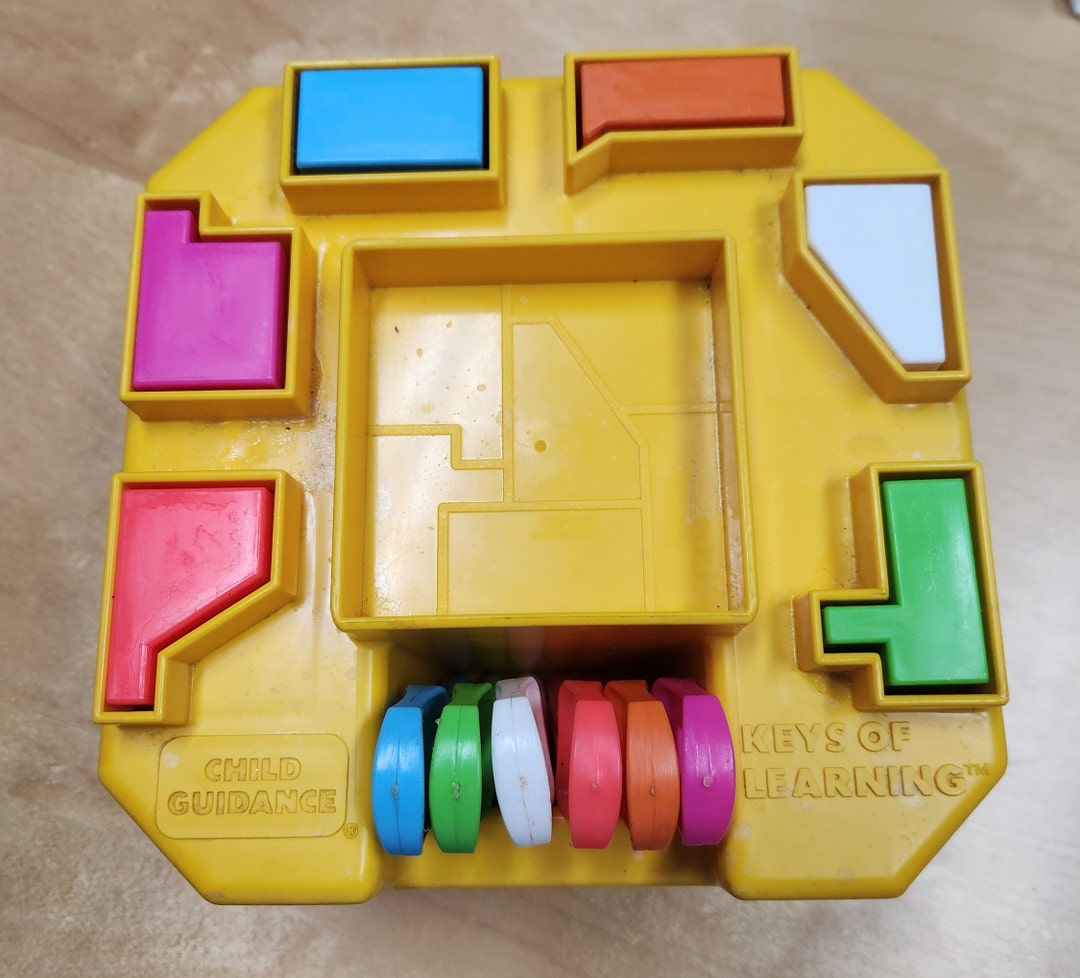 Original Child Guidance Keys of Learning Toy - Etsy