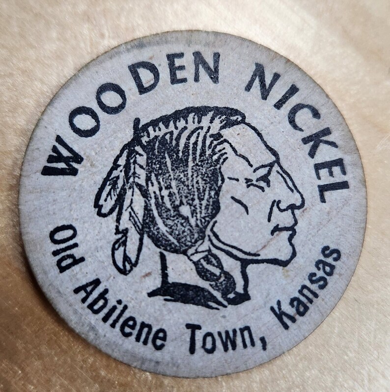 Wild Bill Hickok Wooden Nickle - Etsy