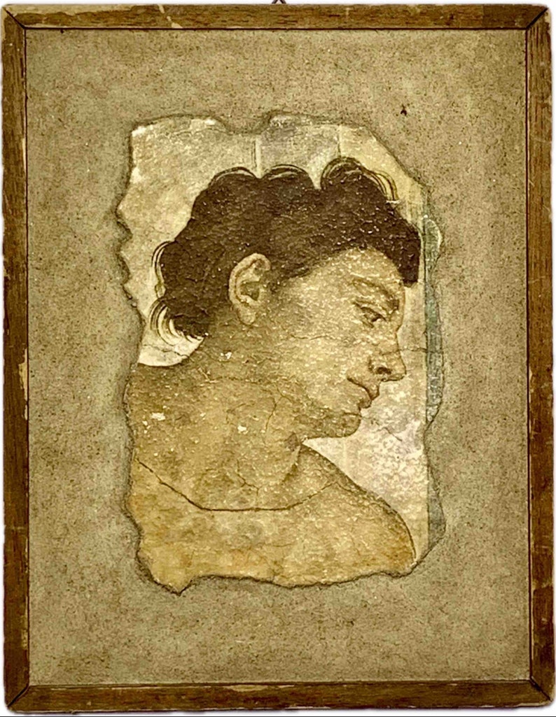 1500s Michelangelo Antique Fresco Museum Replica Italy Wall Art ...