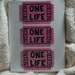 One Life Ticket Stub Bedazzled Rhinestone Canvas - Etsy