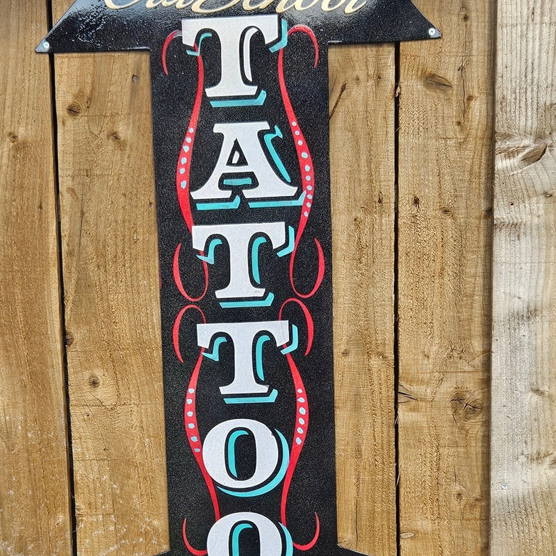 Vintage Tattoo Sign - Etsy