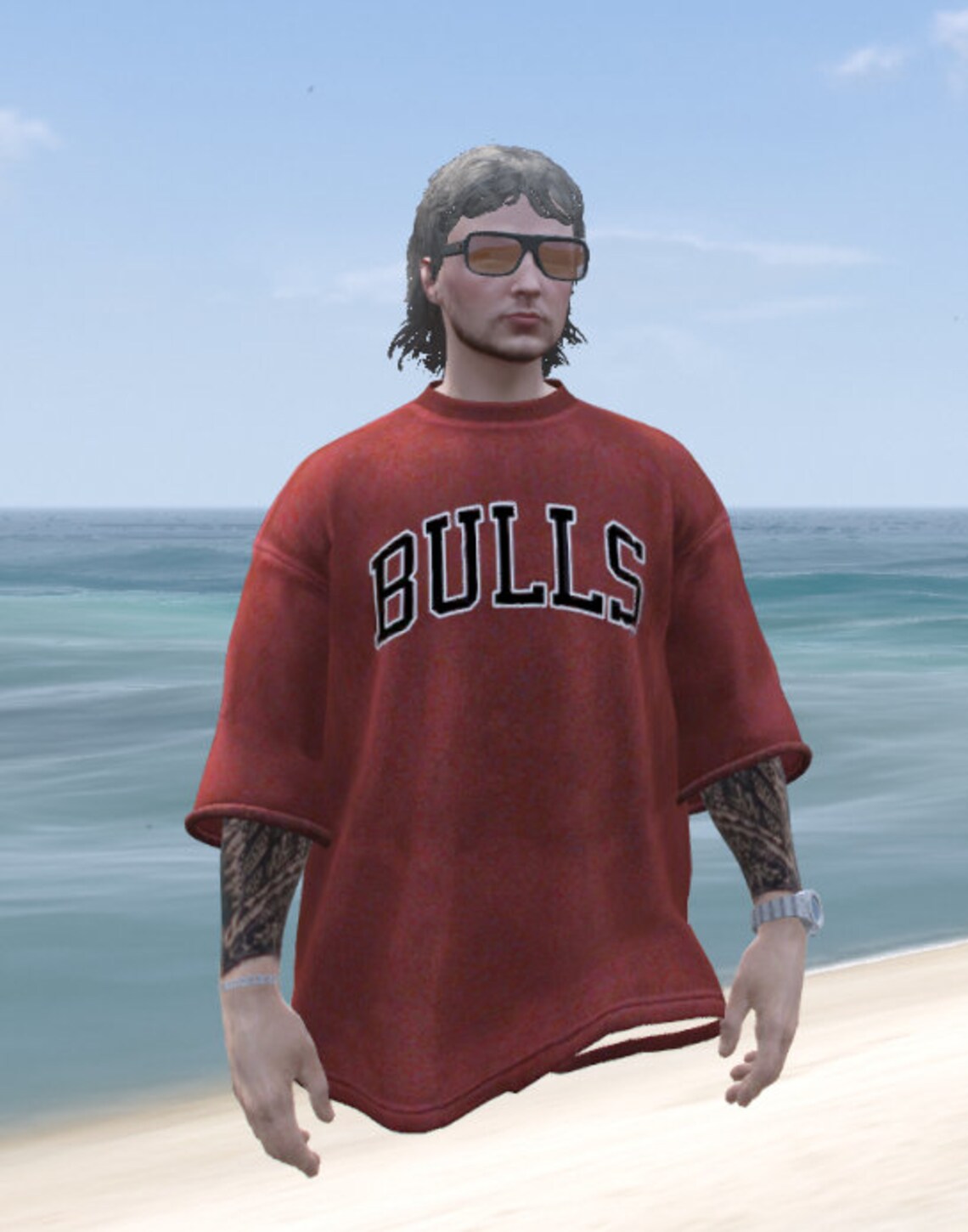 FIVEM "oversized Acid Washed Tee" for Male and Female Couple | Fivem ...