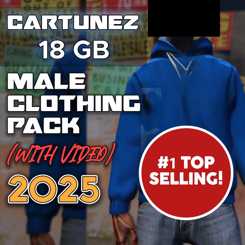 Fivem Male Clothing Packs - Etsy