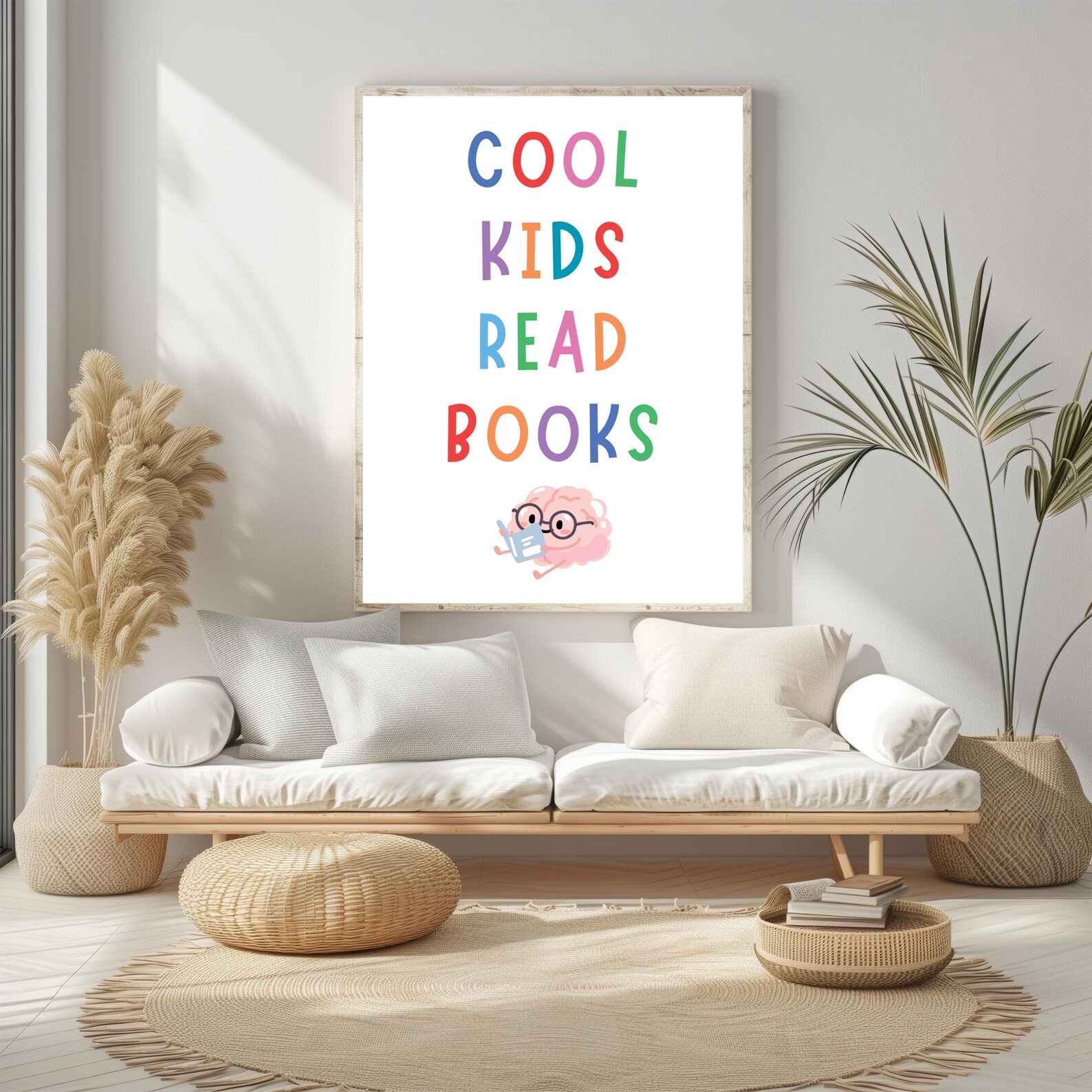 Cool Kids Read Books, Read Quote Sign, Read Sign Quote, Reading Corner ...
