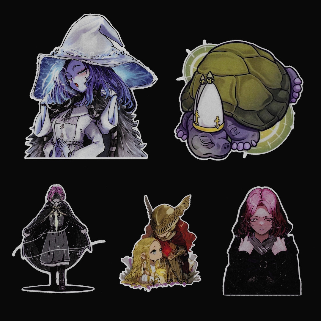 Reflective Elden Ring Stickers, Vehicle Stickers, Waterproof Stickers ...