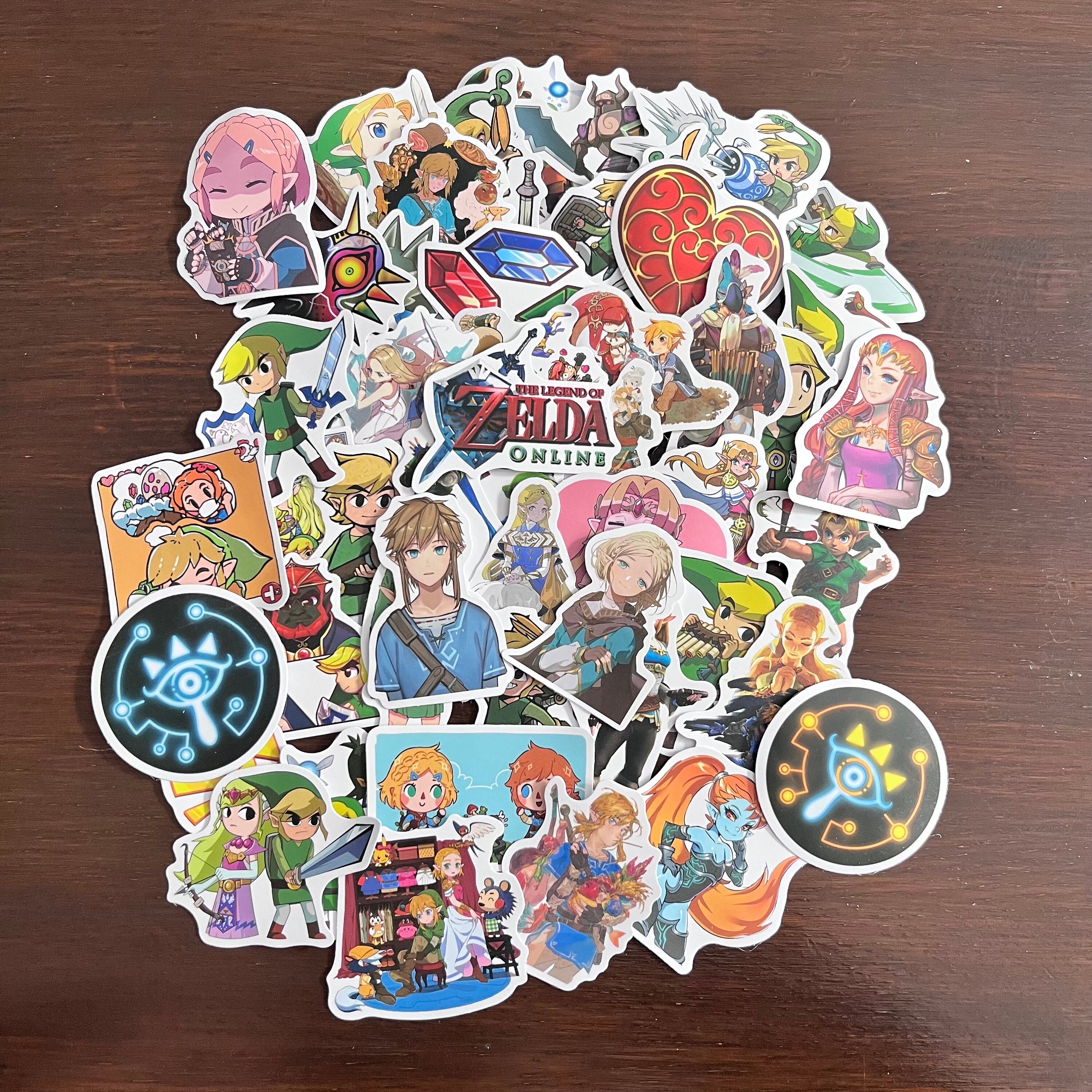 Buy 3 for 2 Stickers|the Legend of Zelda Stickers Pack-50pcs Waterproof ...