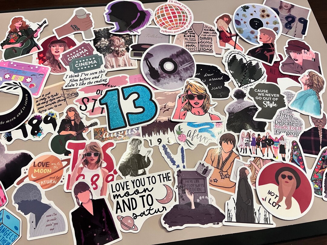Buy 3 for 2 Stickers|tay-lor Swi-ftie Stickers Pack-50pcs|anime Taylor ...