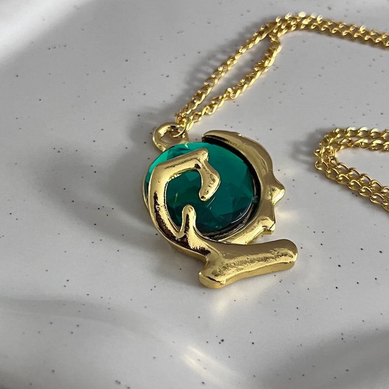 The Legend of Zelda Spiritual Stone Pendant Necklacecharm ...