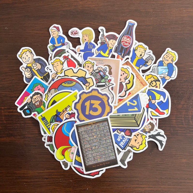 Fallout Stickers - Etsy