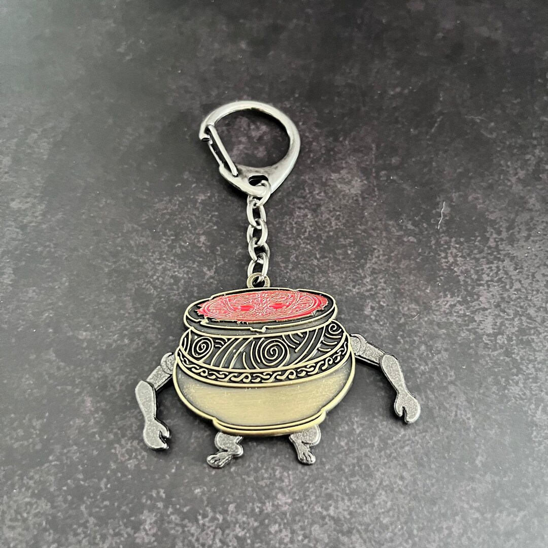 Elden Ring Metal Swing Joints Keychain Pendant, Warrior Jug, Warrior ...