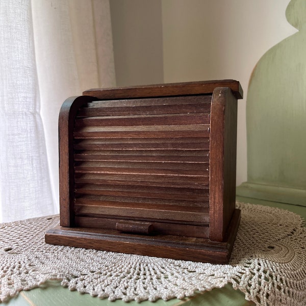 Roll Top Bread Box - Etsy
