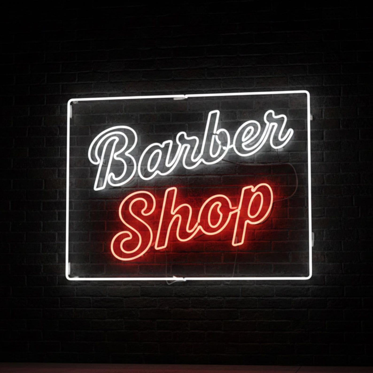 Custom Business Neon Logo Sign | LED Logo Light With UV Printed Acrylic ...