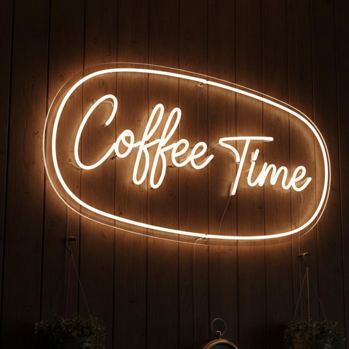 Custom Business Neon Logo Sign | LED Logo Light With UV Printed Acrylic ...