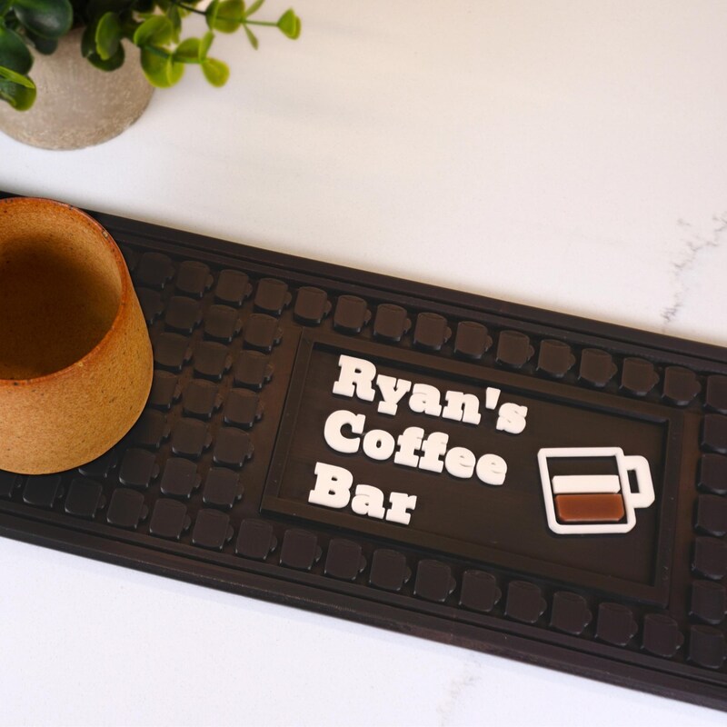 Coffee Bar Machine Mat - Etsy