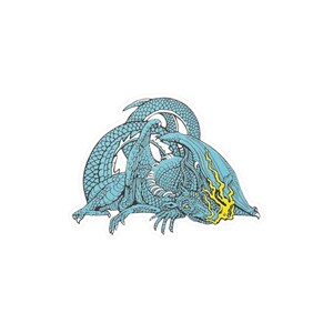 Dragon Scaled and Icy - Etsy