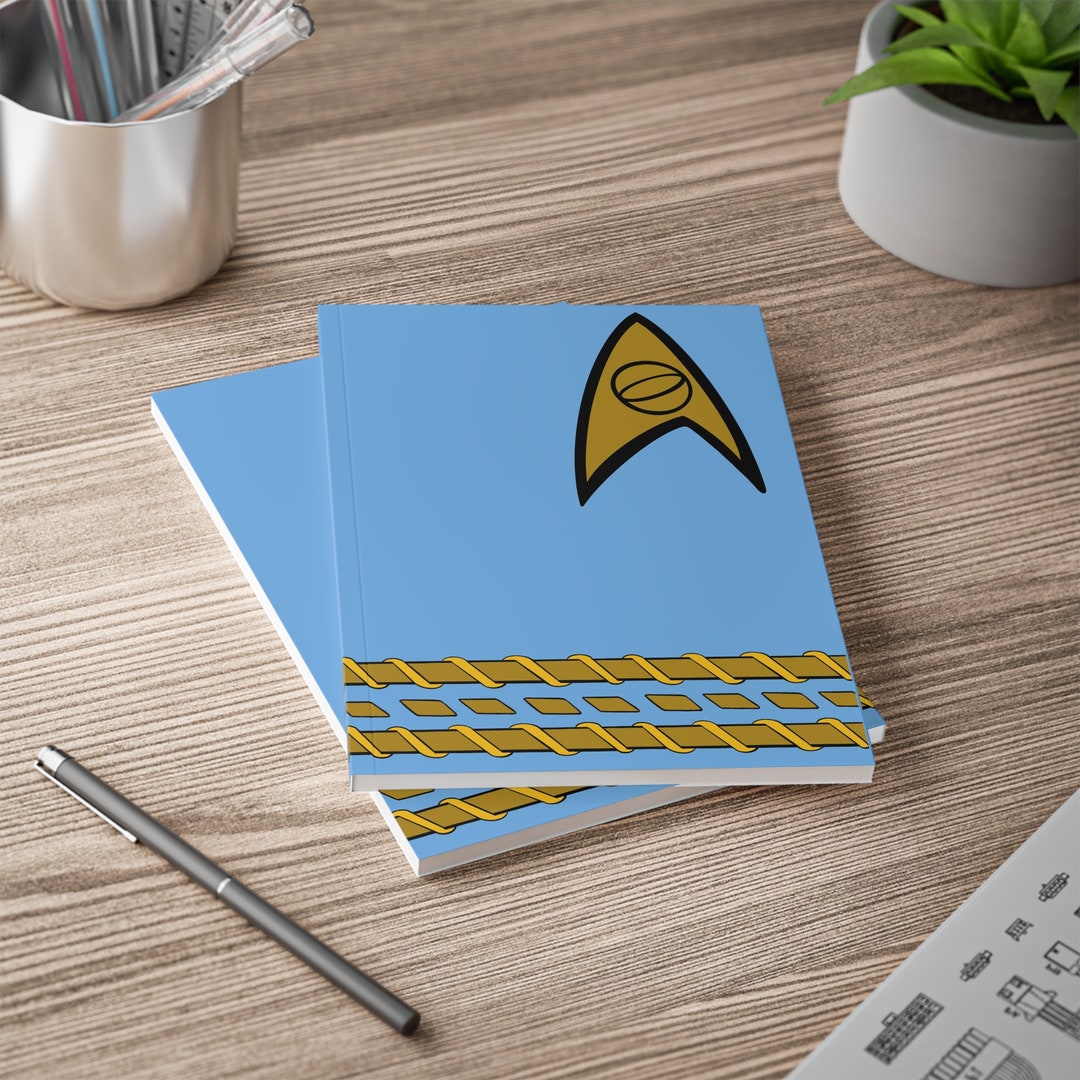 Starfleet TOS Science Division Softcover Notebook, A5 - Etsy