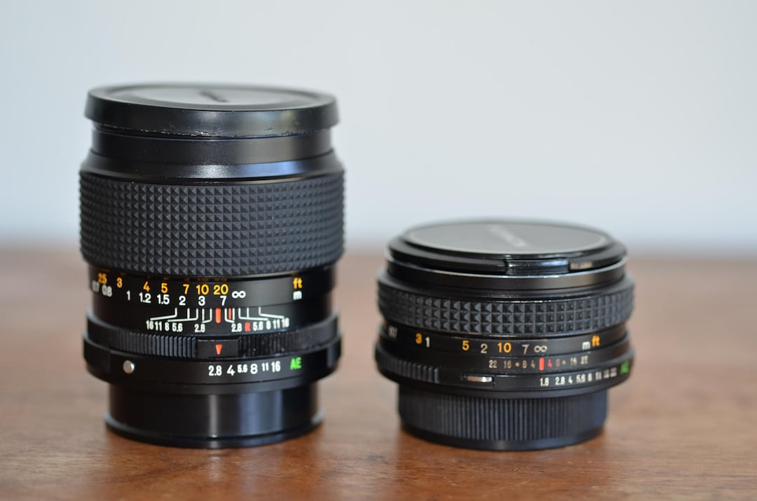 Konica Hexanon AR 35mm F/2.8 & 40mm F/1.8 AR Mount Lenses - Etsy