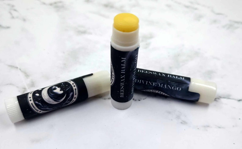 Divine Lip Balm 23 Flavors Lip Balm Chapstick Beeswax Handmade Lip Balm ...