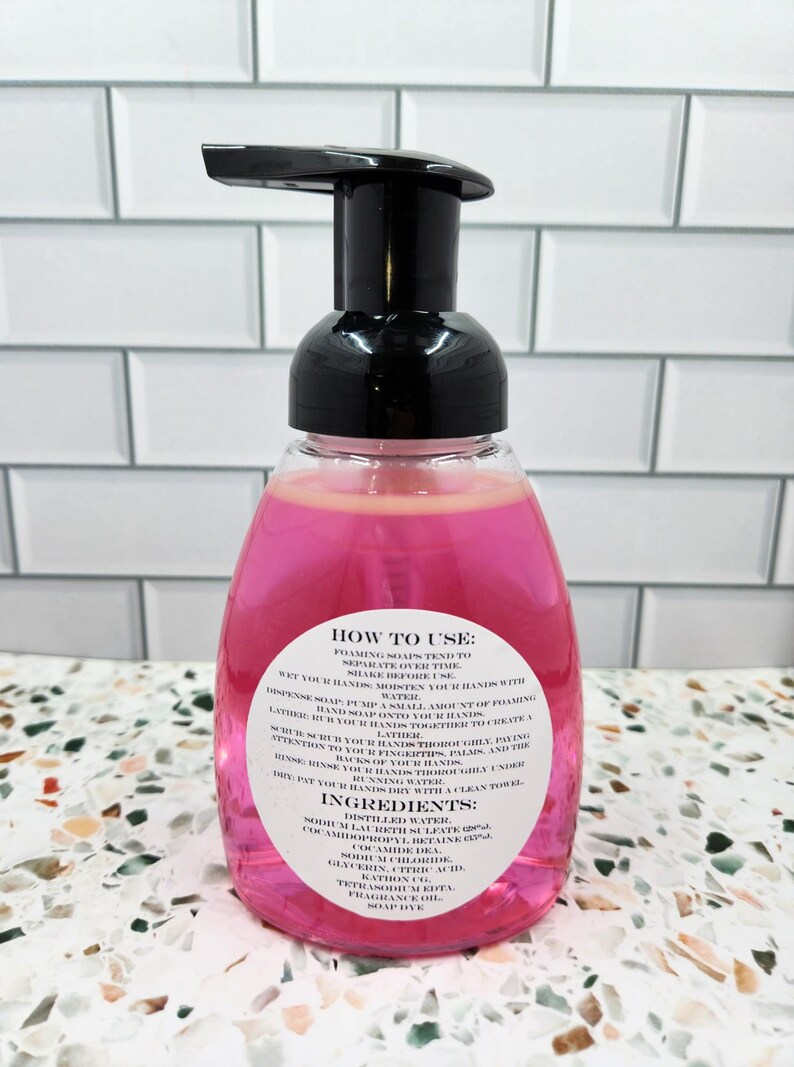 Apollo's Solar Suds Bombshell Foaming Hand Soap Hand Soap Handmade Hand ...