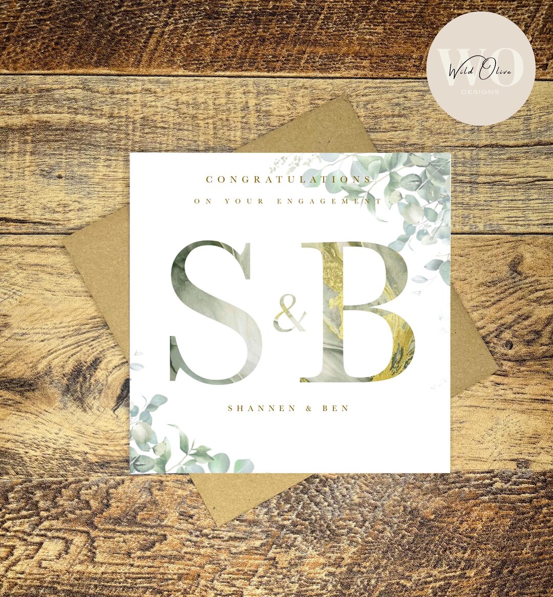 Engagement Card | Congratulations on Your Engagement Card | Engagement ...