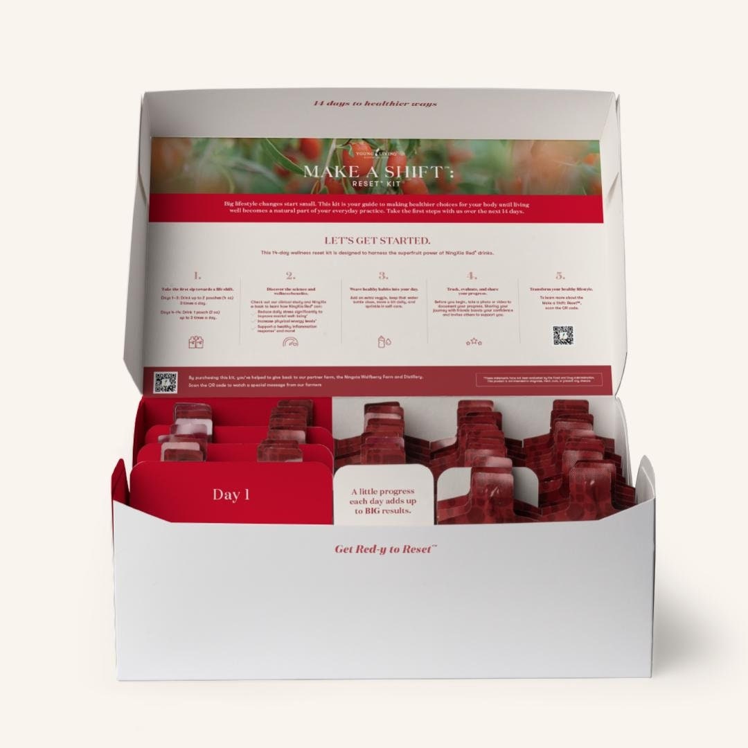 Ningxia Red 2 Oz. X51 - Young Living Make A Shift™ Reset™ Kit - Goji ...