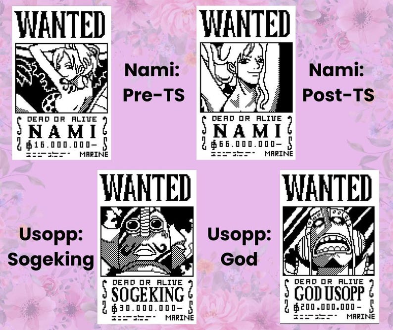 PATTERN - Wanted Poster Crochet Tapestry Patterns - SINGLE - Etsy